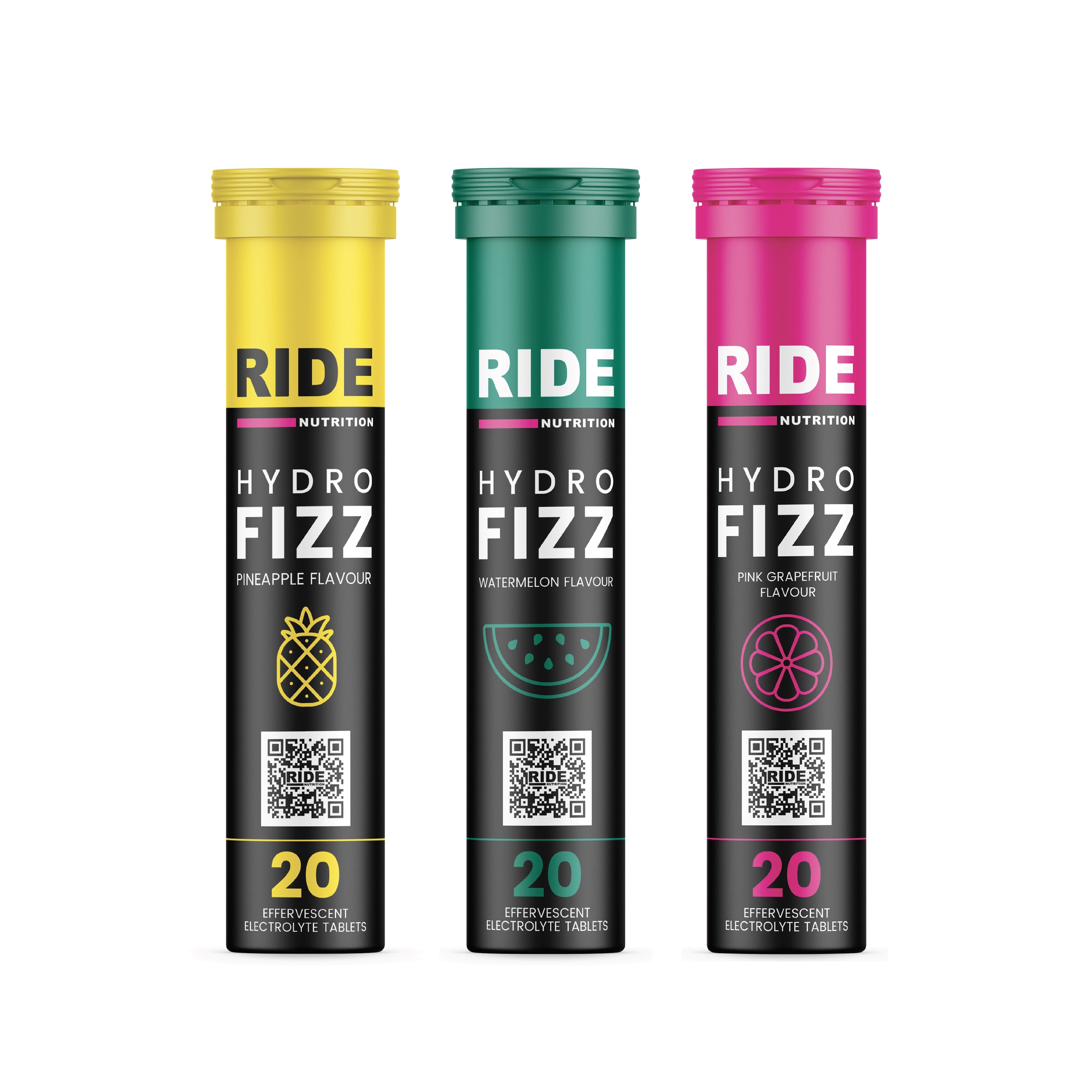 Hydro Fizz Electrolytes – Ride Nutrition
