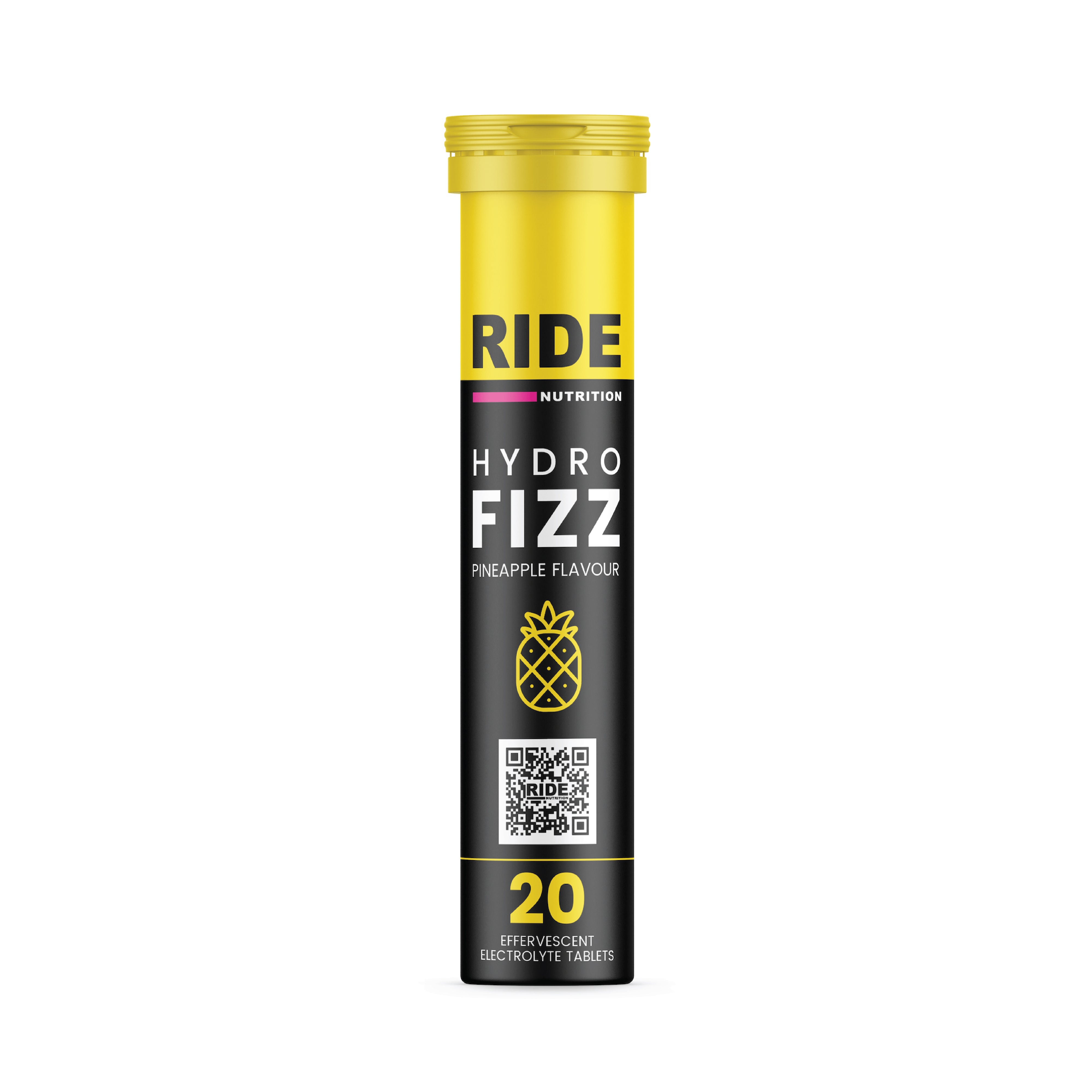 Hydro Fizz Electrolyte Tabs - Pineapple – Ride Nutrition