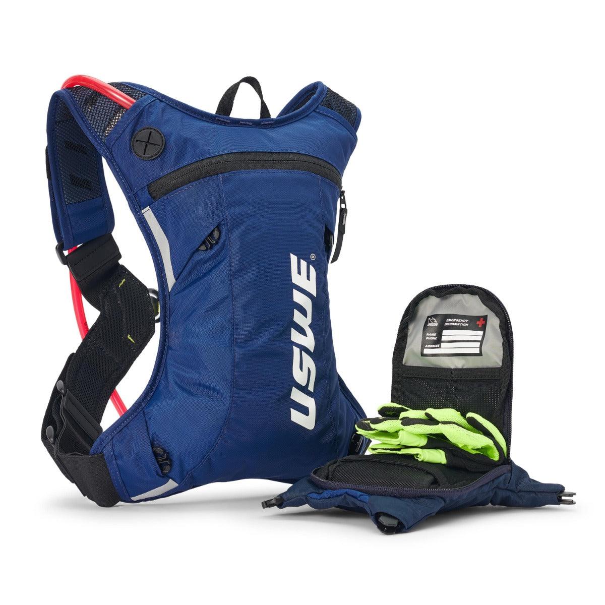 USWE Raw 3 Hydration Pack - Navy – Ride Nutrition